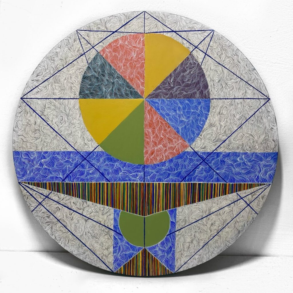 Universal Directions - Blue & Berry Art